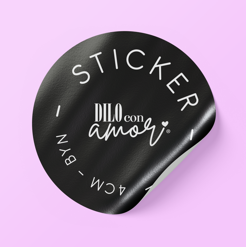 STICKER POR MAYOR - Diloconamor!